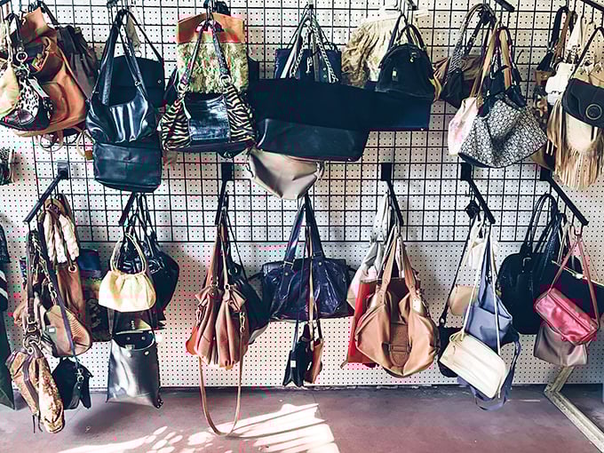 Handbag heaven displayed grid-style &ndash; because your purse collection clearly needs just one more perfect addition.