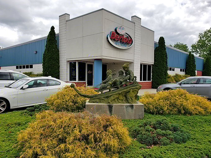 St. Padre Pio Parish represents Vineland's strong community connections, where spiritual nourishment comes with architectural beauty at no extra charge.