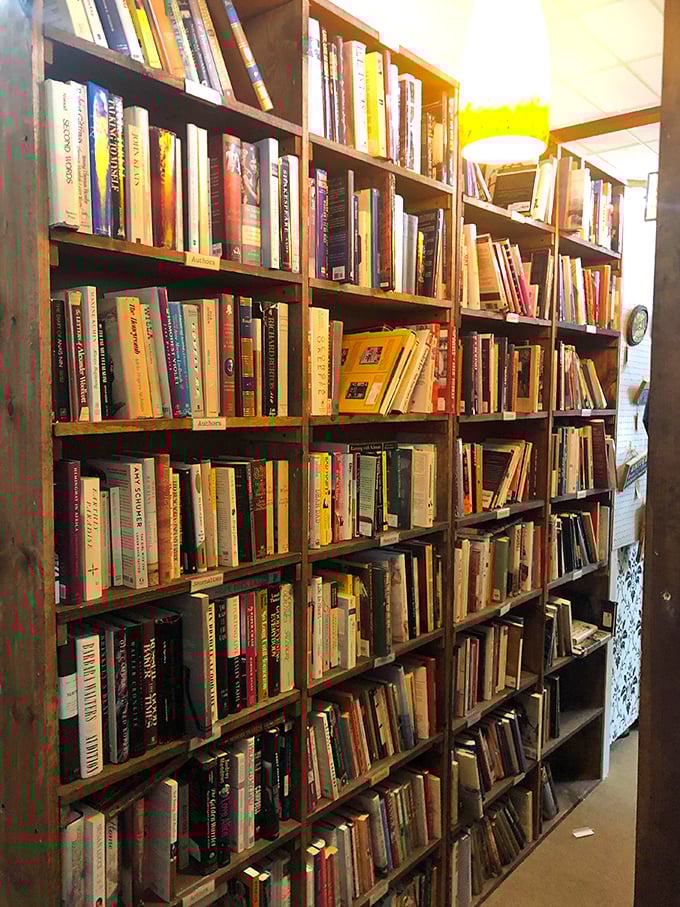 Book lovers beware: enter this literary labyrinth and you might emerge hours later with armfuls of forgotten classics and dog-eared adventures.