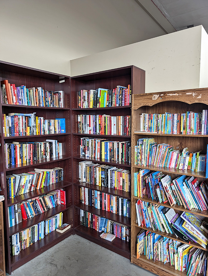 Bookworms rejoice! These well-stocked shelves house everything from beach reads to rare finds. Literature lovers could spend hours in this corner alone.