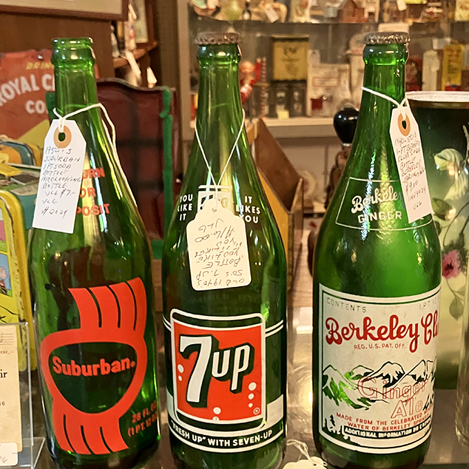 Suburban, 7UP, Berkeley&mdash;these vintage bottles tell the fizzy history of America one sip at a time. Nostalgia never tasted so refreshing.