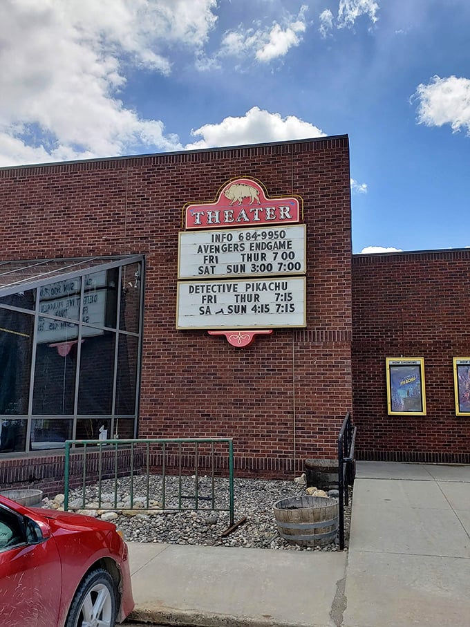 Small-town theaters like this are endangered species worth protecting. Where else can you catch blockbusters without blockbuster prices?