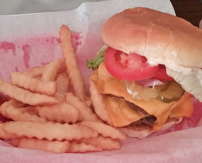 A burger that remembers when "special sauce" meant mayo and ketchup, and fries that actually taste like potatoes.