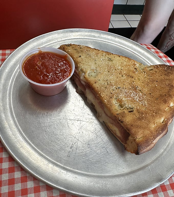 Not all heroes wear capes; some come wrapped in golden-brown dough with marinara on the side for dramatic effect.