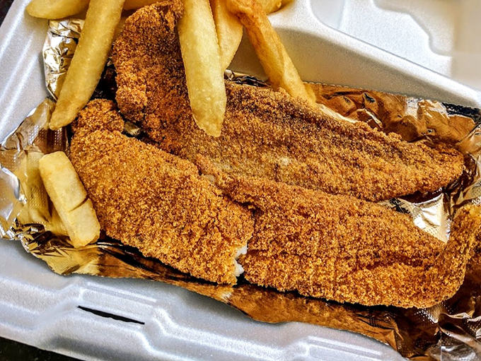Catfish fillets and fries—a combination so perfect it should have its own national holiday. Congress, are you listening?