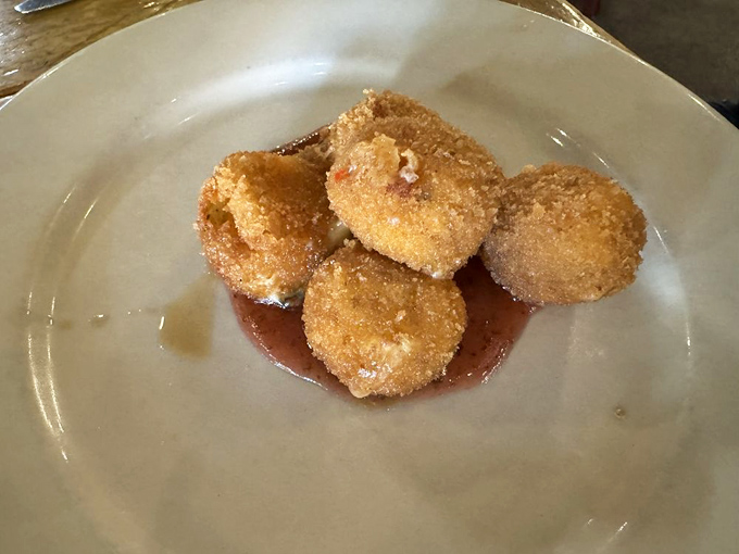 These golden-fried cheese bites aren't trying to be fancy &ndash; they're just trying to be the best darn comfort food you've had all week. Mission accomplished.