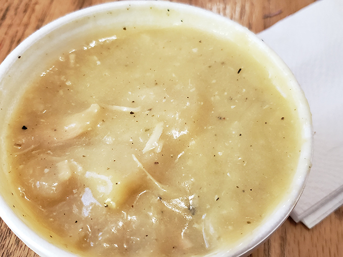 This is what chicken soup looks like when it decides to dress up for Sunday dinner.