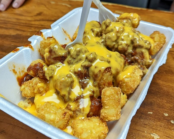 These chili cheese tots are what happens when side dishes refuse to play second fiddle anymore.