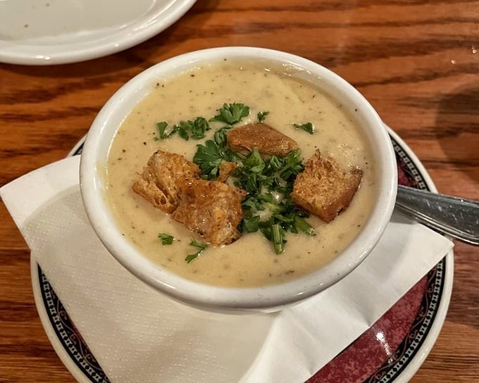 This isn't just clam chowder&mdash;it's a creamy bowl of maritime comfort that would make New England nervously look over its shoulder.