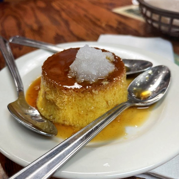 Flan that jiggles with just the right amount of commitment issues&mdash;firm enough to hold its shape, soft enough to surrender to your spoon.