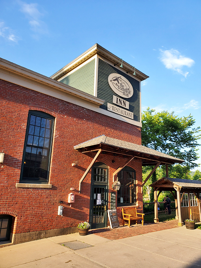 The Common Man Inn combines brick-solid history with modern comfort, making it the kind of place where you'll extend your stay "just one more night."