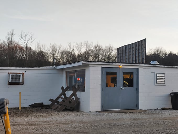 Where popcorn isn't just a snack but a ritual, and the concession stand becomes the evening's social hub.
