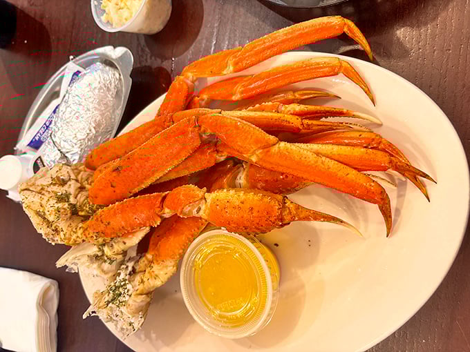 These crab legs aren't just dinner&mdash;they're an interactive experience that rewards patience with sweet, succulent meat.