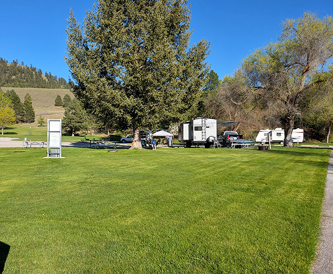 Republic's campgrounds offer nature with just enough civilization &ndash; perfect for those who want wilderness but aren't quite ready to wrestle bears.