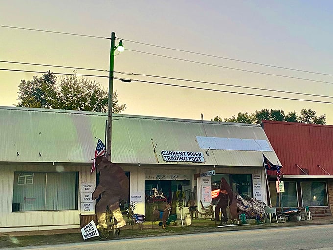 The Current River Trading Post looks like it could tell a thousand stories&mdash;and the locals inside probably can, if you're willing to listen.