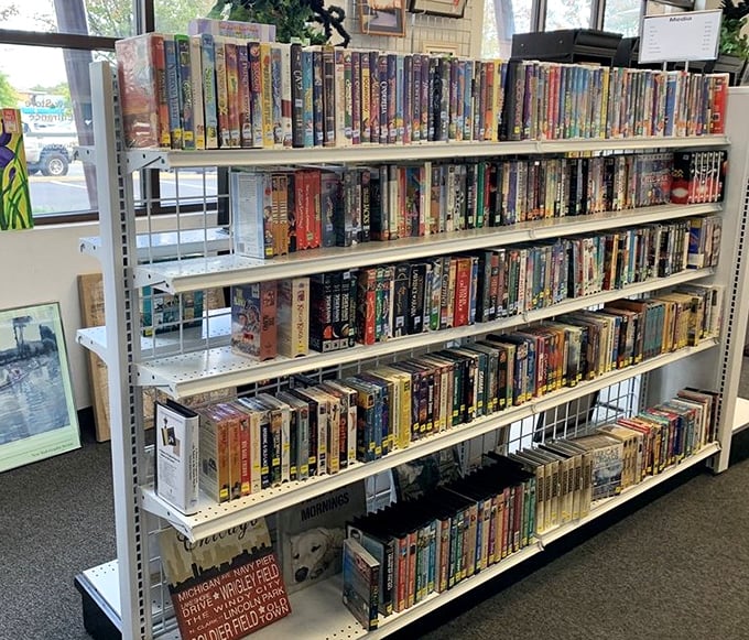 Hollywood's history lines these shelves &ndash; entire film collections waiting to transport you to different worlds for just a couple of dollars.