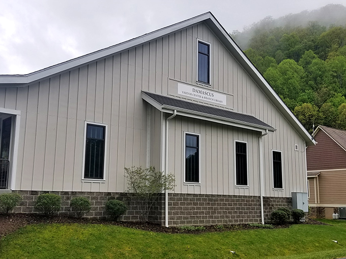 Not just books inside&mdash;this modern Damascus Public Library houses the stories of generations of mountain folk and weary Appalachian Trail hikers.