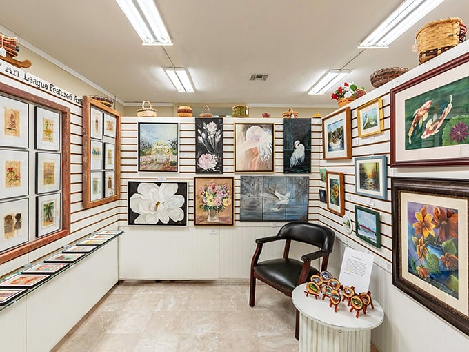 DeFuniak Springs Art Co-op showcases local creativity in a space that feels like your artsy friend's dream living room.