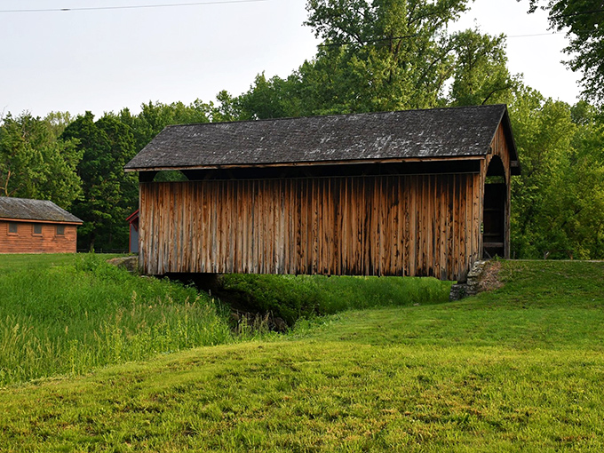 This rustic covered bridge spans more than just a creek&mdash;it connects visitors to Wisconsin's pastoral past without the need for a time machine.