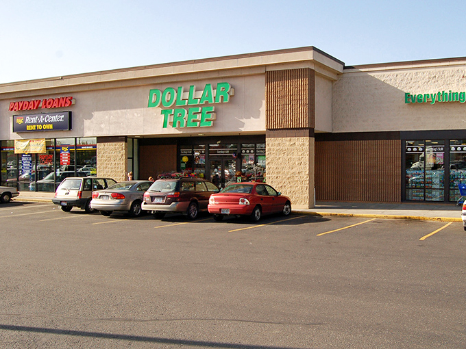 Dollar Tree keeps retirement budgets happy while those mountains keep retirement views spectacular &ndash; win-win situation here.