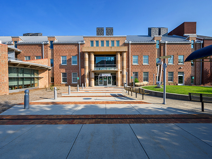 Dover Public Library stands as an architectural gem offering endless entertainment for bookworms living on fixed incomes.