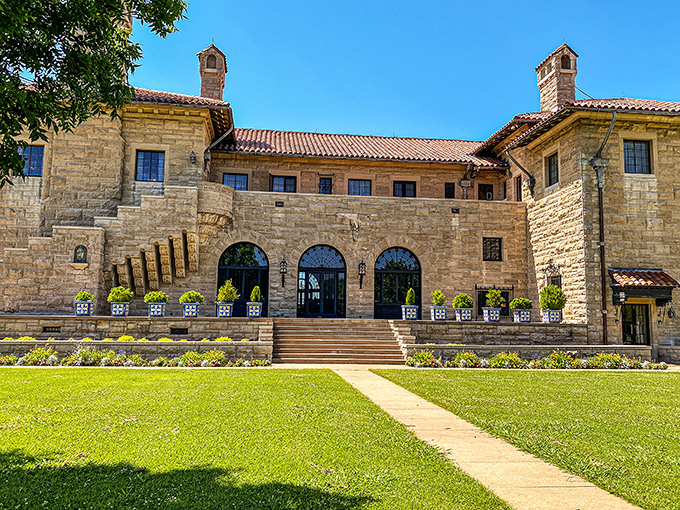 The Marland Mansion isn't just impressive architecture&mdash;it's a time machine to Oklahoma's oil boom days when dreams were as grand as these limestone walls.