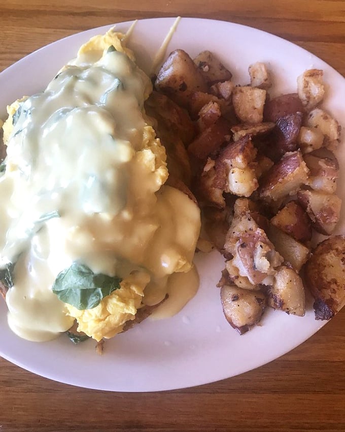 Linda's eggs Benedict with home fries is the breakfast equivalent of winning the lottery &ndash; rich, indulgent, and worth getting out of bed for.