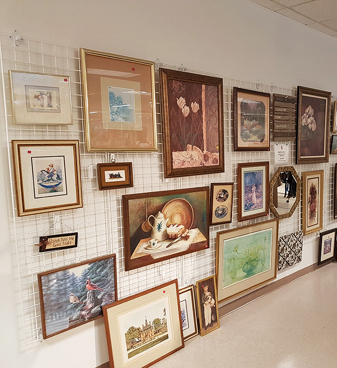 Gallery walls don't have to cost gallery prices when you're curating your collection from this surprisingly sophisticated art section.