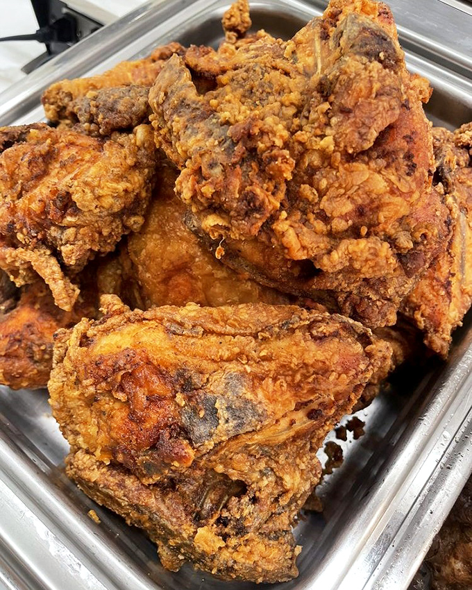 Golden-brown fried chicken with a crust so perfectly seasoned and crunchy, it makes you wonder why you ever bothered with fast food versions.
