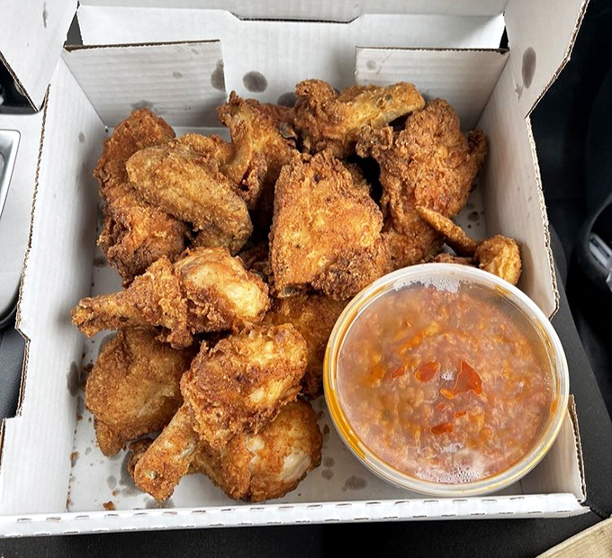 Crispy on the outside, juicy on the inside &ndash; this fried chicken proves Altieri's isn't just a one-trick pony but a full-blown culinary carnival.