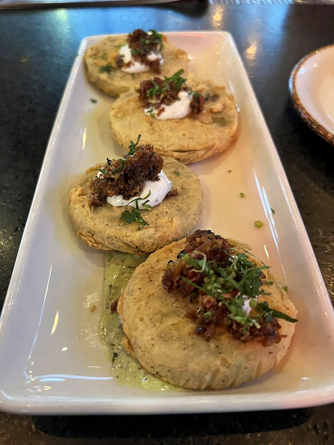 Southern classics get the respect they deserve with these perfectly crispy, tangy rounds of fried green perfection.