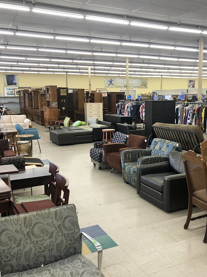 More furniture options than a showroom, minus the pushy salesperson following you around asking if you need help.