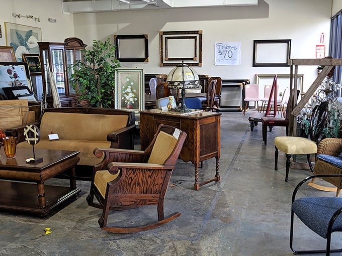 Volunteers in action, creating that special ReStore magic where helping others meets the thrill of the find.