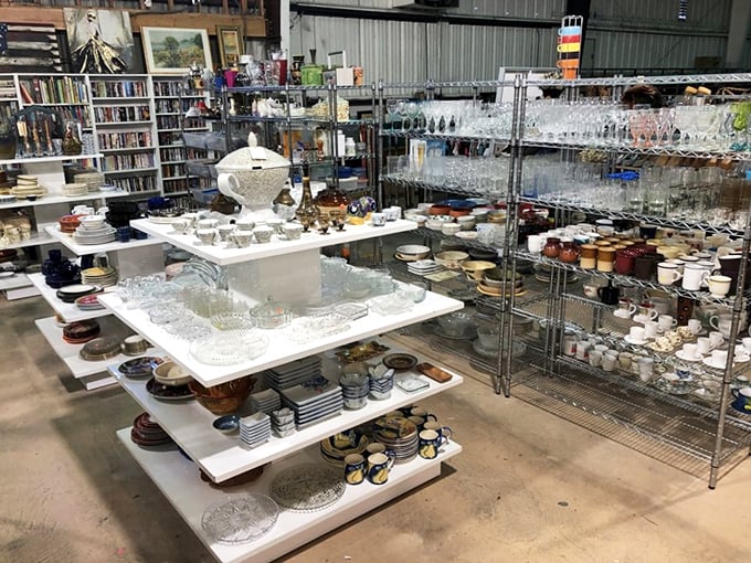 A porcelain paradise where your grandmother's china pattern and that missing teacup from your set are probably hiding.