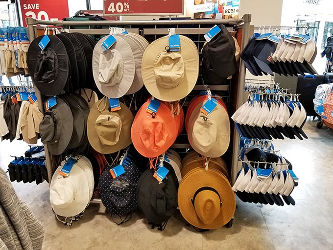 Hat heaven! Like a millinery museum where everything's for sale and nothing's full price. Your head and budget will thank you.