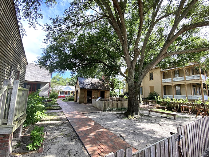 Historic Pensacola Village transports visitors through time without the jetlag, showcasing preserved buildings where history feels less like a museum and more like a neighbor.