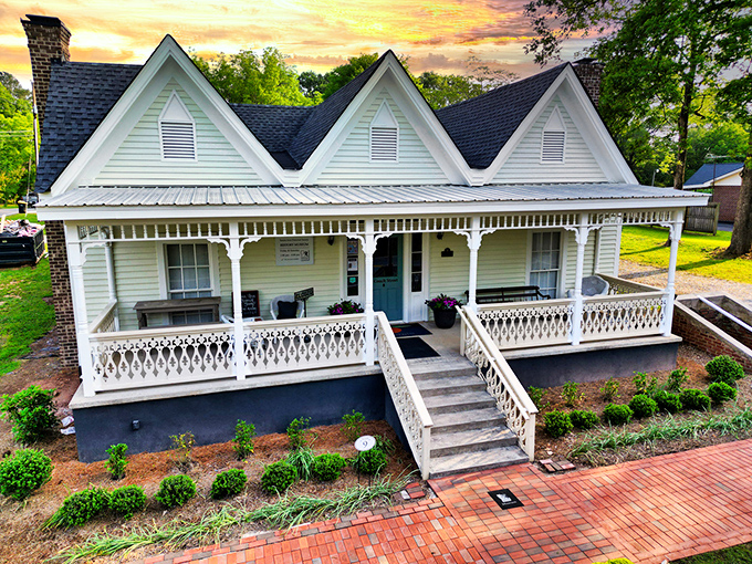 This charming Victorian home houses the Historical Society&mdash;where Senoia's stories are preserved with more care than grandma's secret recipes.