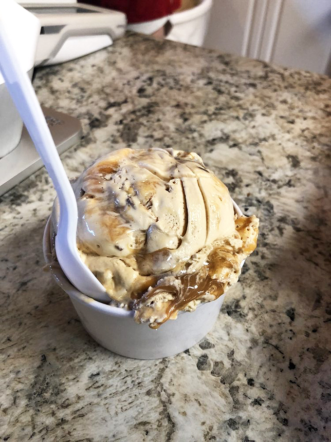 This isn't just ice cream&mdash;it's a caramel-swirled masterpiece that would make Michelangelo weep into his gelato.