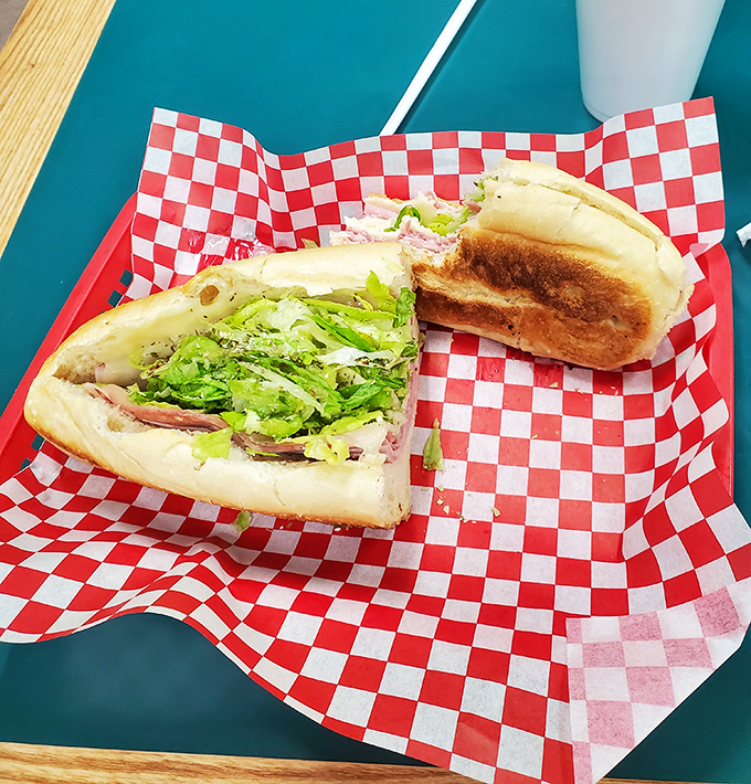 This isn't just a cheesesteak&mdash;it's a masterclass in sandwich architecture, where every pepper, onion and morsel of meat finds its perfect place.