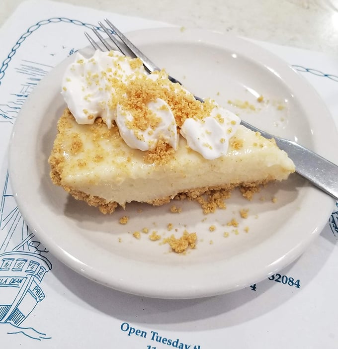 Key lime pie that strikes that perfect balance between tart and sweet – like Florida itself, refreshing enough to make you forget whatever troubles you left back home.