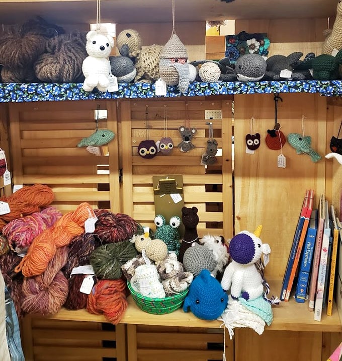 Handcrafted critters and colorful yarn skeins prove that someone's grandma-level knitting skills have created an adorable menagerie of pocket-sized friends.