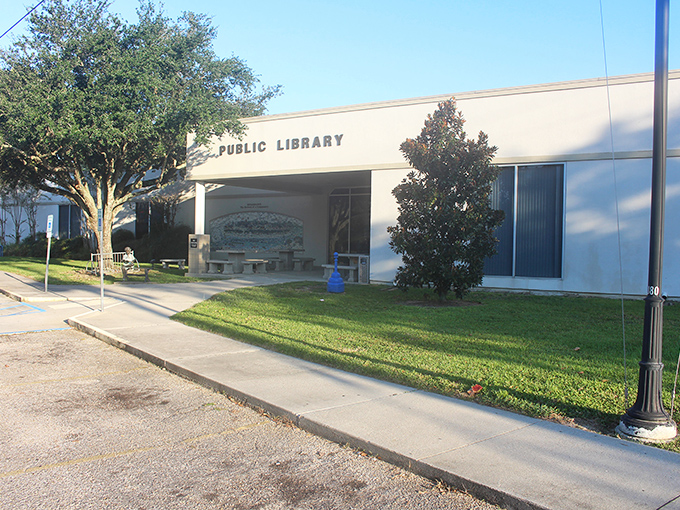 The local library&mdash;where beach reads find their natural habitat. Knowledge and Gulf breezes, a combination Socrates would have approved of.
