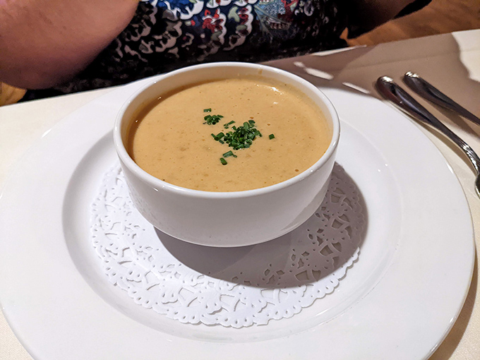 This lobster bisque isn't just soup&mdash;it's a warm hug in a bowl, the kind that makes you want to cancel your afternoon plans.