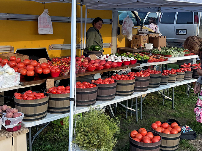 Farm-fresh tomatoes that actually taste like tomatoes! These ruby gems never knew the inside of a refrigerated truck.