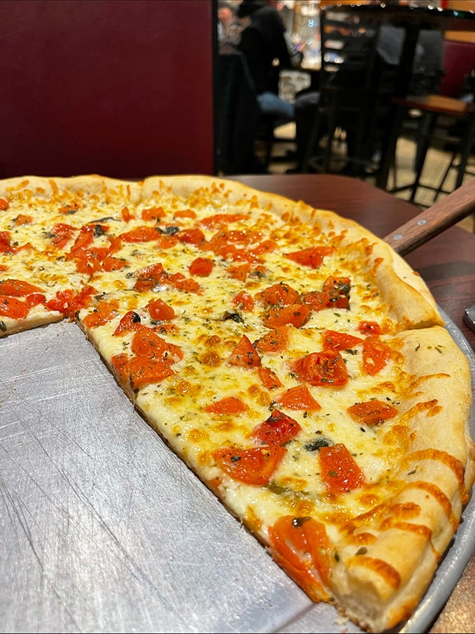 Simple yet profound&mdash;this margherita pizza proves that when ingredients are this good, they don't need fancy introductions or complicated outfits.