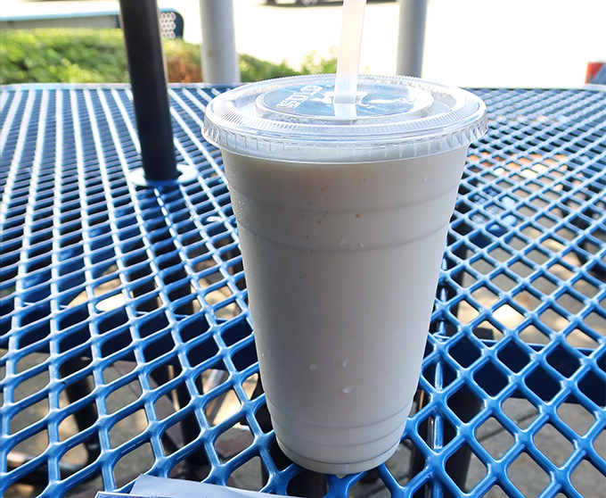 The milkshake so thick it laughs at your straw's feeble attempts to transport it from cup to mouth. Patience, grasshopper, good things come to those who wait.