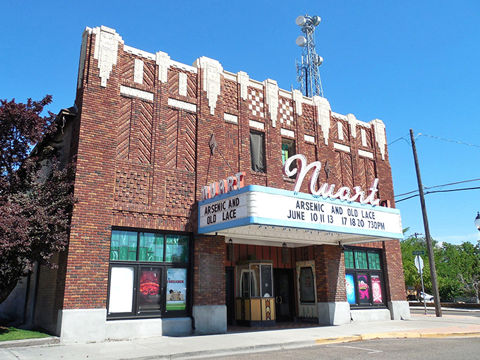 The Nuart Theatre stands proud, a brick-and-mortar reminder that Netflix isn't everything.