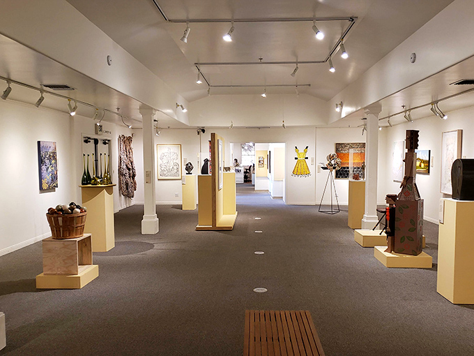 Inside this gallery, Ojai's artistic soul comes alive through carefully curated exhibits that transform everyday objects into conversation pieces worth lingering over.