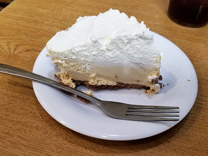 The peanut butter pie doesn't whisper its presence&mdash;it announces itself with a creamy swagger that would make Elvis weep with joy.