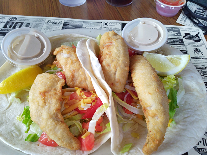 Perch tacos that brilliantly marry Great Lakes tradition with south-of-the-border flair &ndash; proof that good ideas know no geographical boundaries.